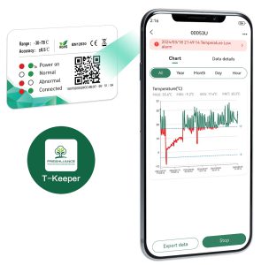 High-precision cold chain Bluetooth temperature sensor - Freshliance ...