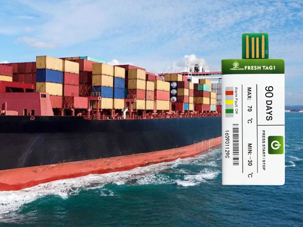 90-Day Disposable Temperature Recorder for Container Transport ...
